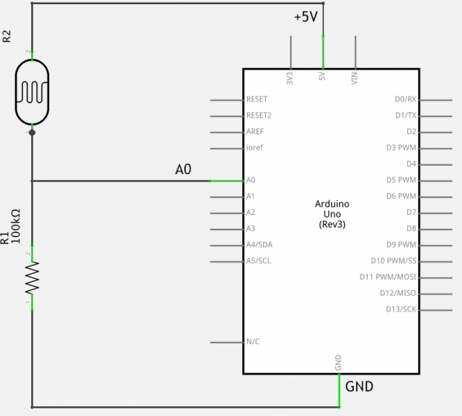 Tweaking4All.nl - Arduino - Spelen met licht gevoelige weerstanden (LDR) Tweaking4All.nl - Arduino - Spelen met licht gevoelige weerstanden (LDR)