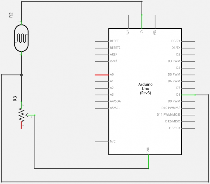 Tweaking4All.nl - Arduino - Spelen met licht gevoelige weerstanden (LDR)